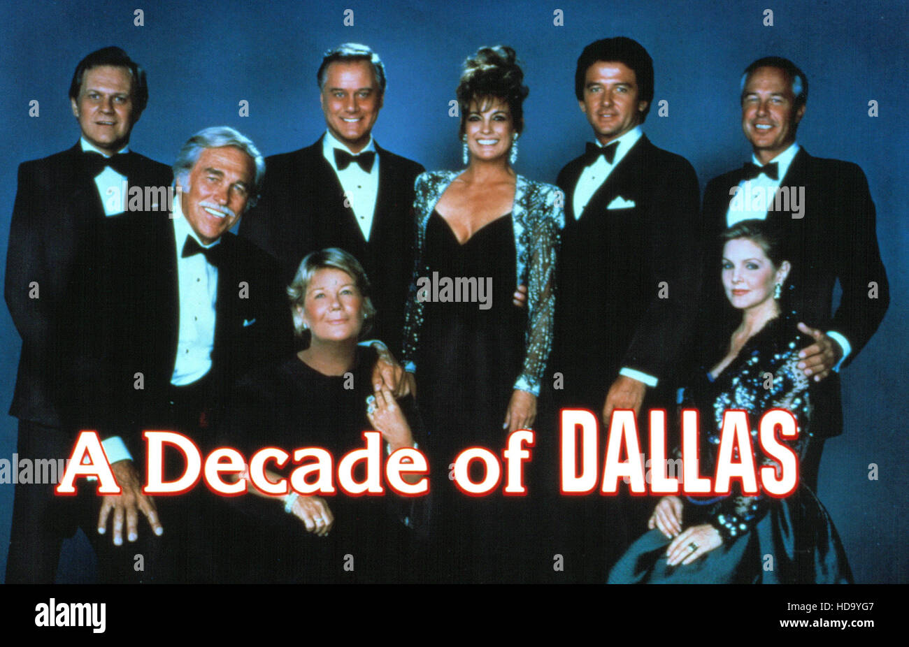 DALLAS, 1978-91, second generation, cast photo, 1983-1988 Stock Photo ...
