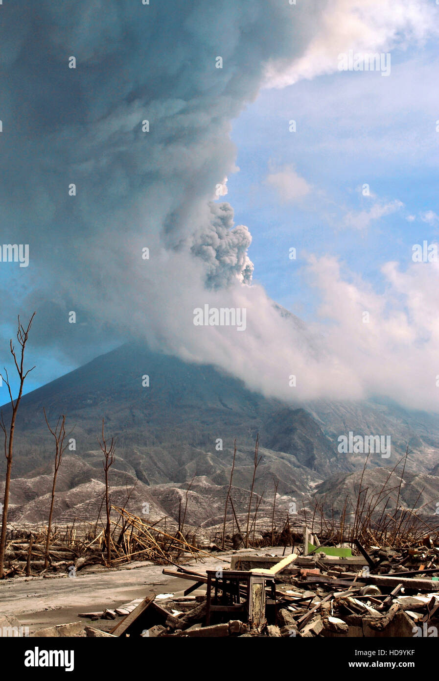 The 2010 eruptions of Mount Merapi began in late October 2010 when ...