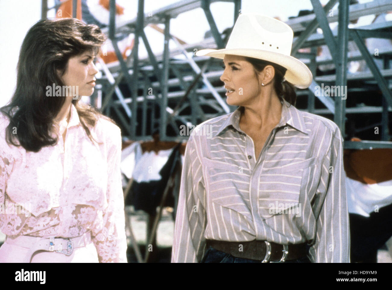 DALLAS, (from left): Deborah Shelton, Priscilla Presley, (1980s), 1978 ...