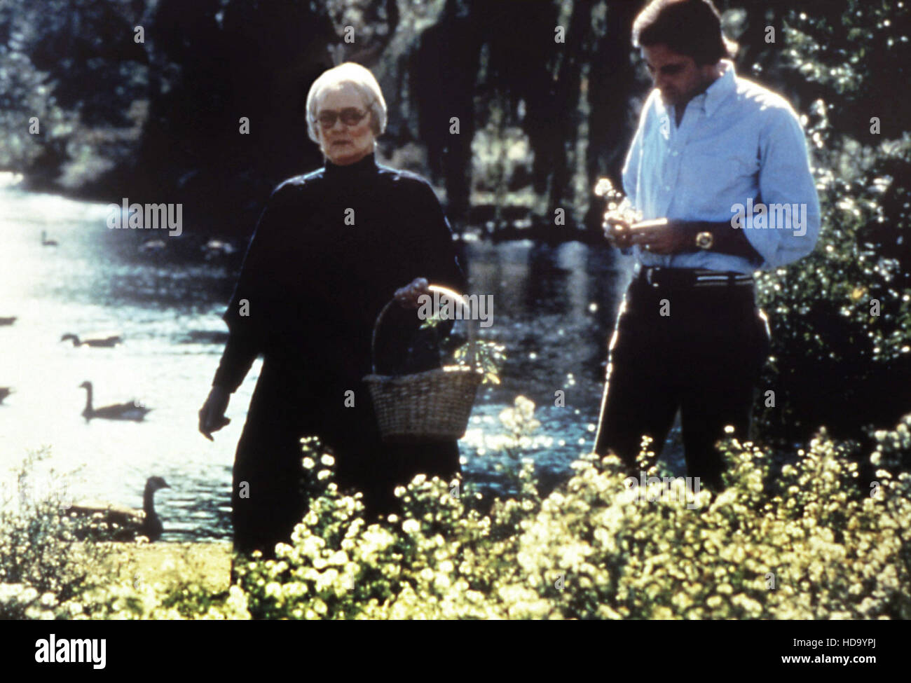 THE DARK SECRET OF HARVEST HOME, from left: Bette Davis, David Ackroyd ...