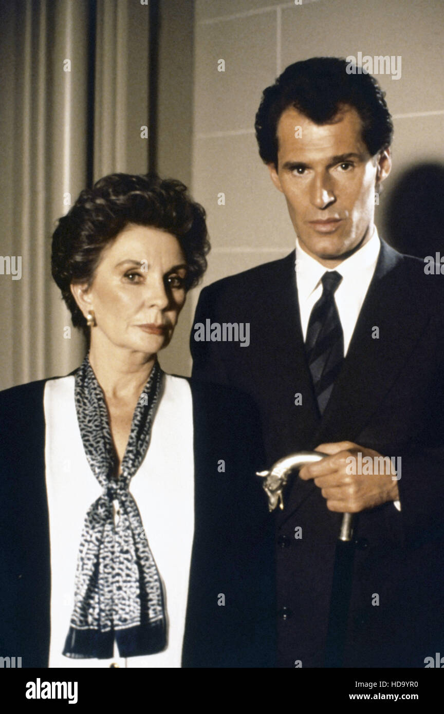 DARK SHADOWS, from left: Jean Simmons, Ben Cross, 1991, © NBC/courtesy ...