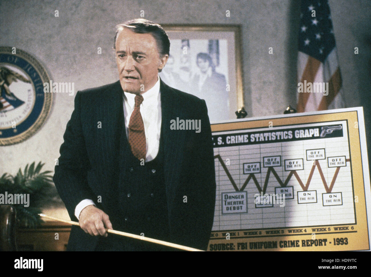 DANGER THEATRE, Robert Vaughn, 1993, TM & Copyright © 20th Century Fox ...