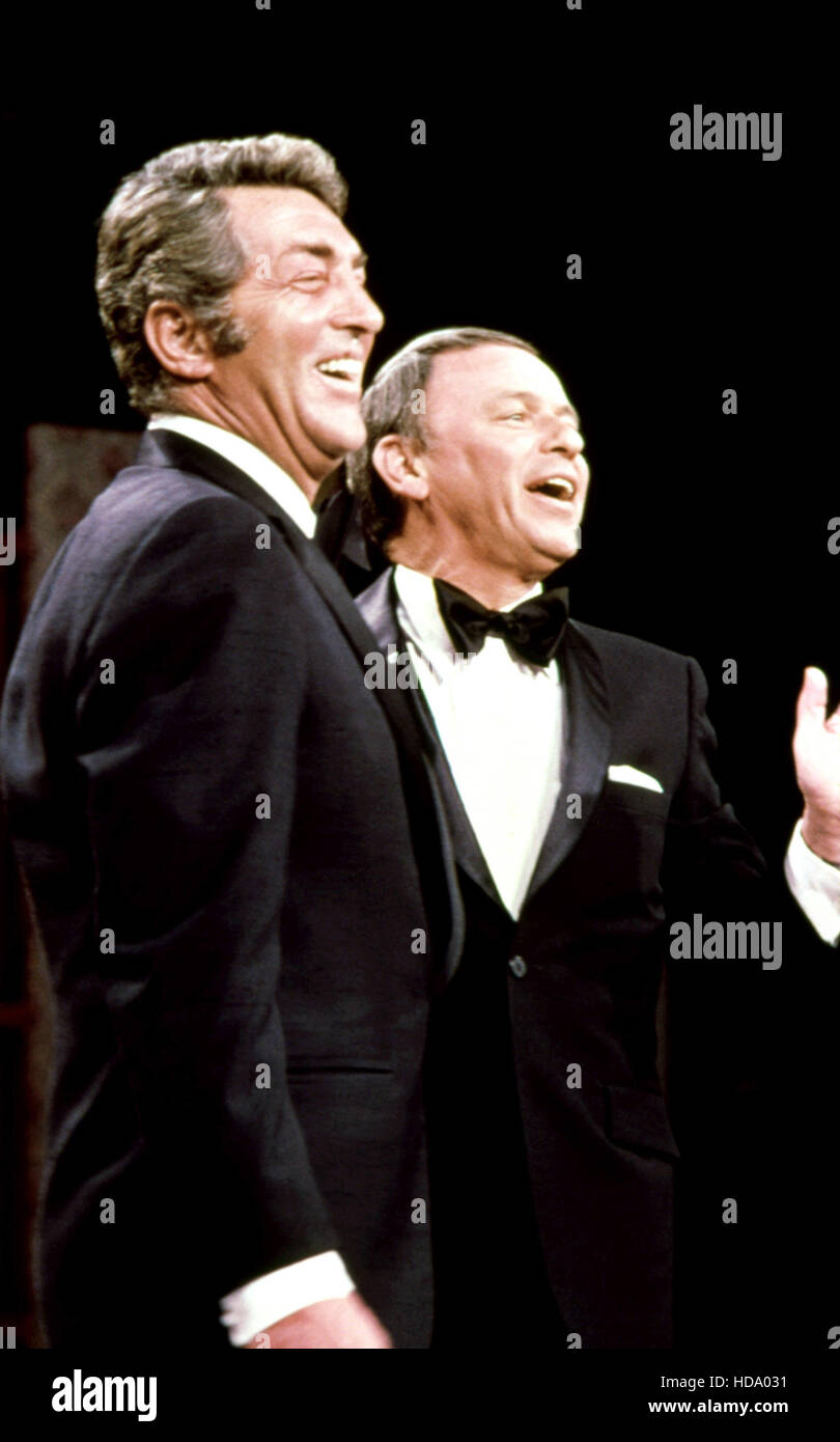 THE DEAN MARTIN SHOW, Dean Martin, Frank Sinatra, 1965-74 Stock Photo ...