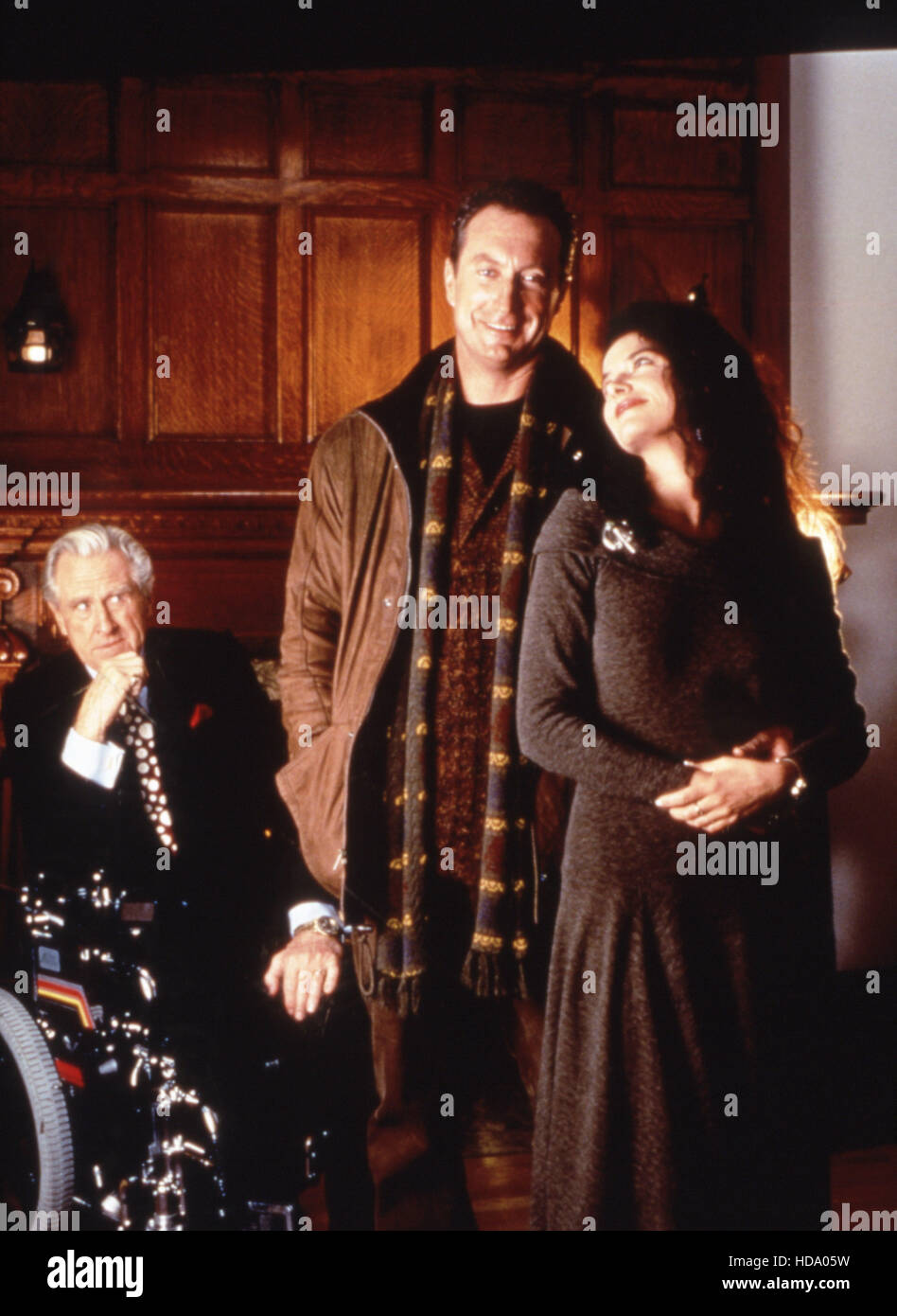 DEVLIN, from left: Lloyd Bridges, Bryan Brown, Roma Downey, 1992, © Cinepix Film Properties ...