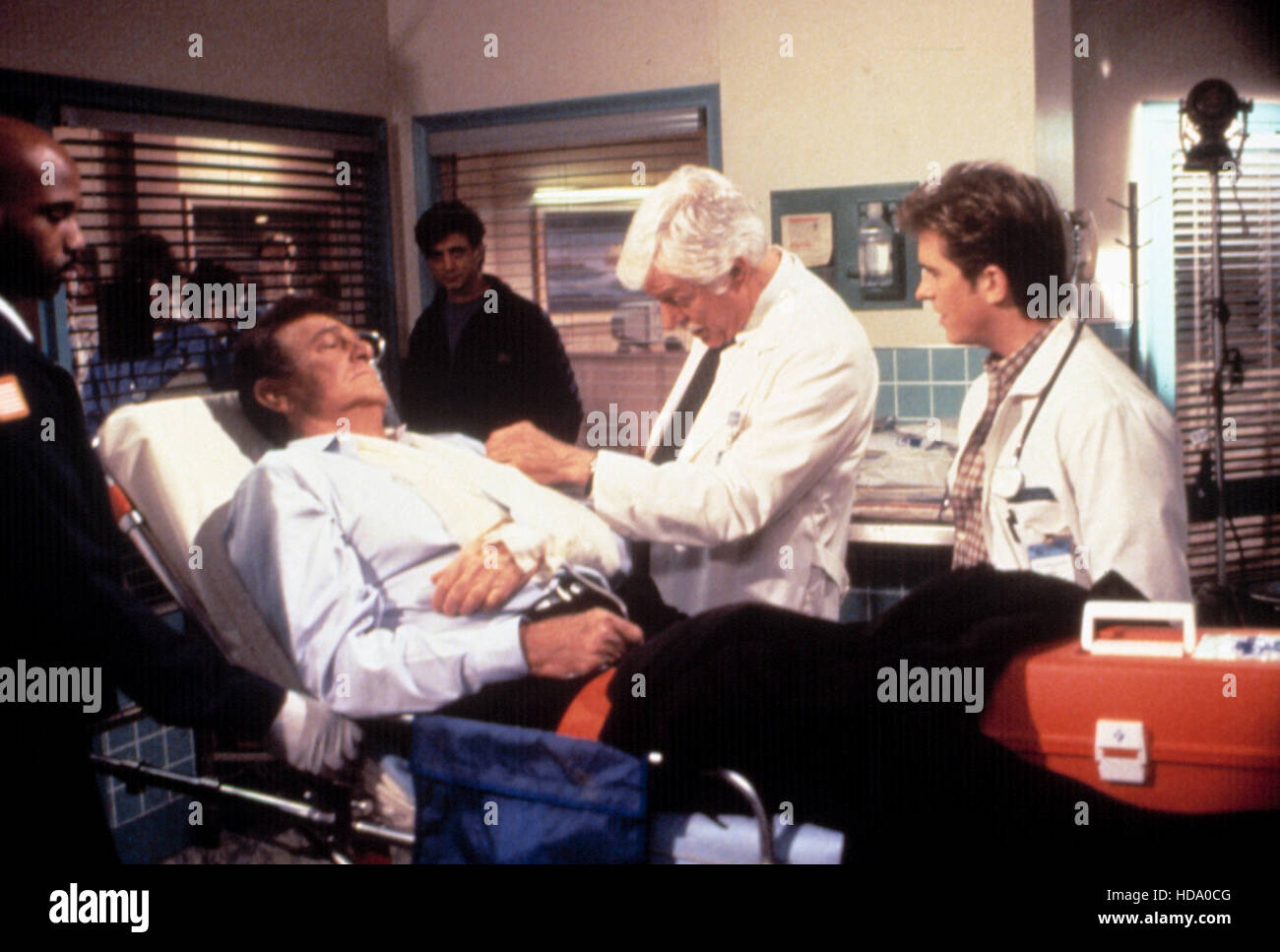 DIAGNOSIS MURDER, Mike Connors, Dick Van Dyke, Charlie Schlatter, 1993-2001, episode 'Hard ...