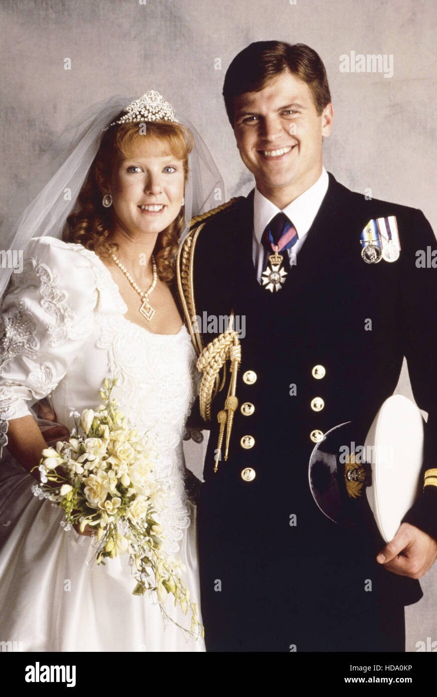 FERGIE & ANDREW: BEHIND THE PALACE DOORS, from left: Pippa Hinchley as ...