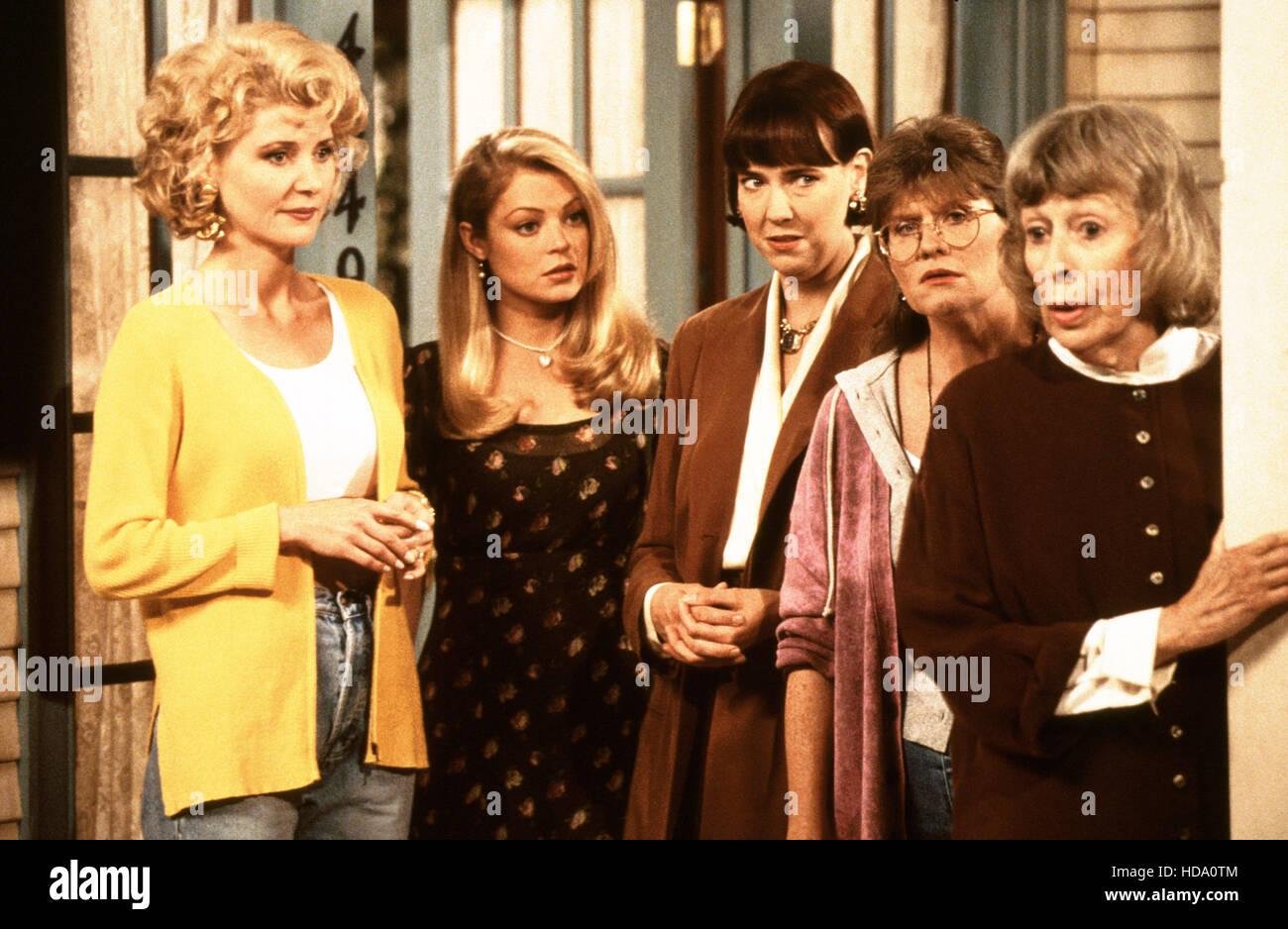 THE 5 MRS. BUCHANANS, (aka THE FIVE MRS. BUCHANANS), from left: Beth ...