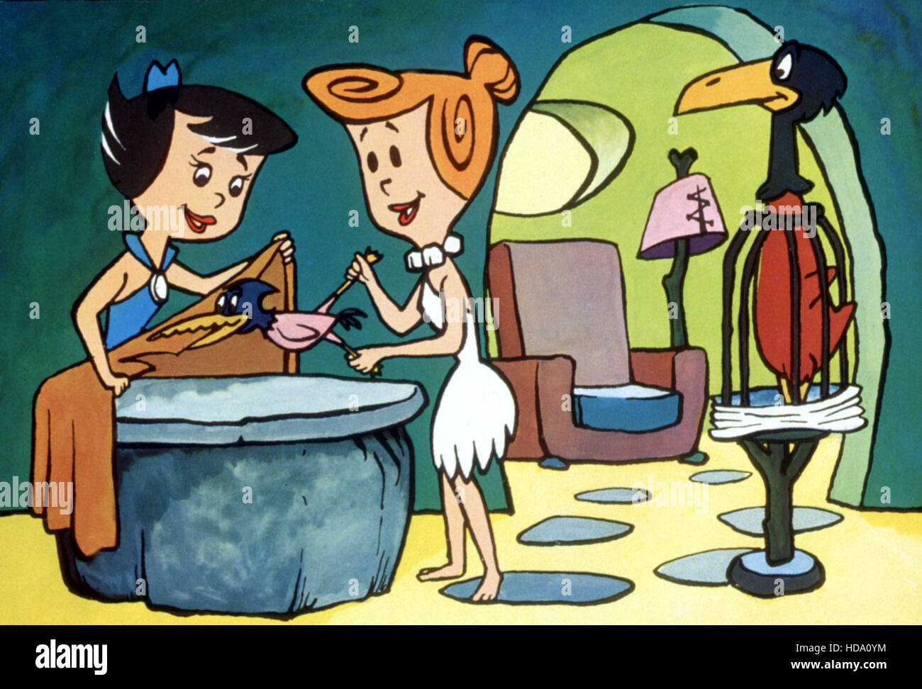 FLINTSTONES, Betty Rubble, Wilma Flintstone, 1960-1966, dressmaking ...
