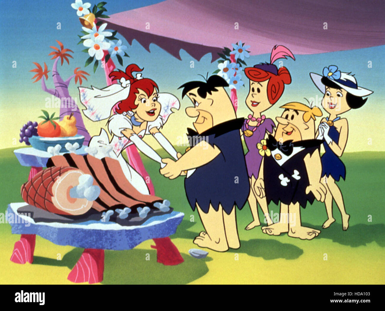 Flintstones The Pebbles Flintstone Fred Flinstone Wilma Flintstone