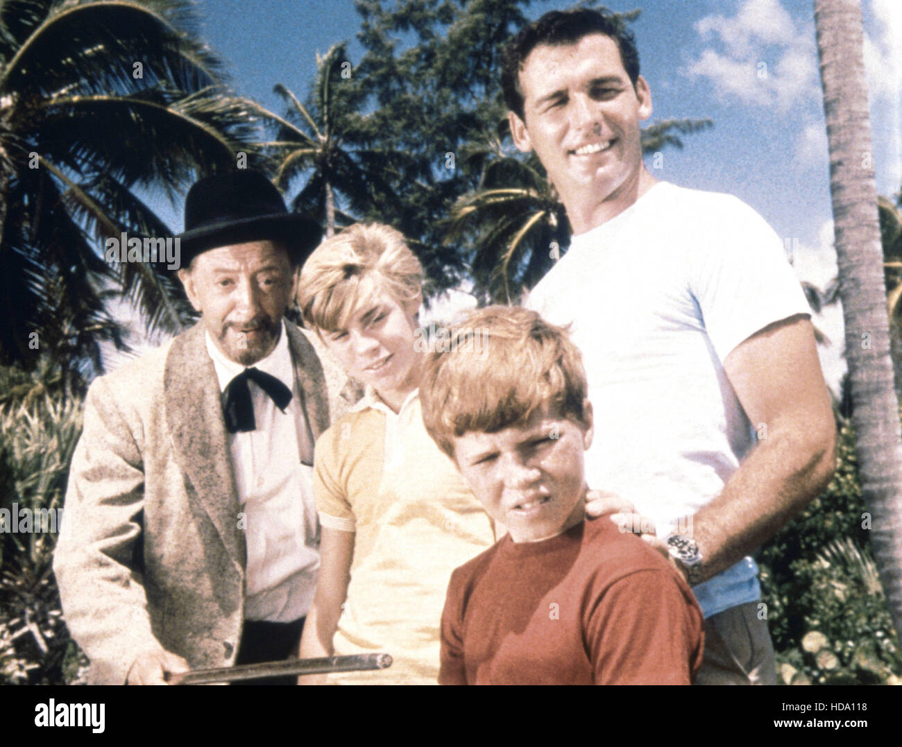 FLIPPER, Luke Halpin (2nd from left), Tommy Norden (2nd from right ...