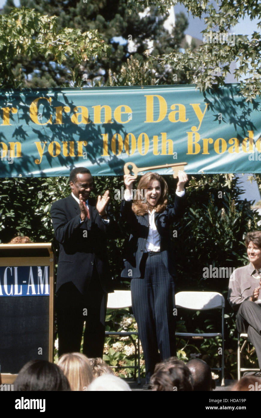 FRASIER, from left: Seattle Mayor Norman B. Rice, Peri Gilpin, 'The ...