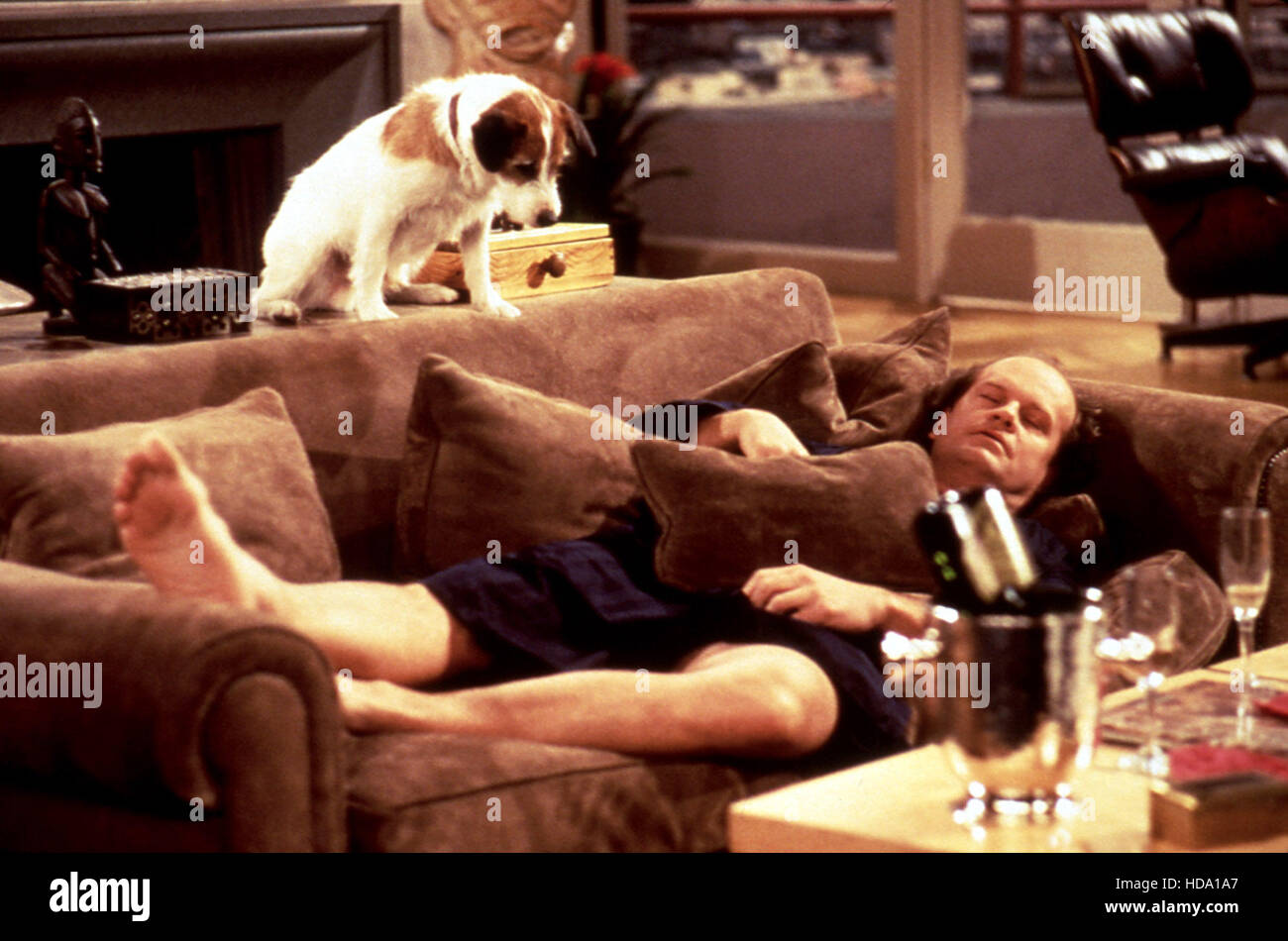 FRASIER, Moose the Dog, Kelsey Grammer, 1993-2004 Stock Photo - Alamy