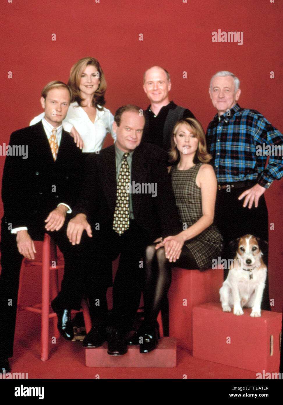 FRASIER, David Hyde Pierce, Peri Gilpin, Kelsey Grammer, Dan Butler ...