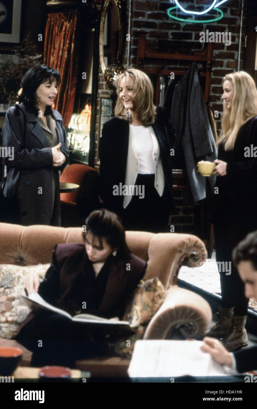 FRIENDS, (from left): Leila Kenzle, Helen Hunt, Lisa Kudrow, 'The One ...
