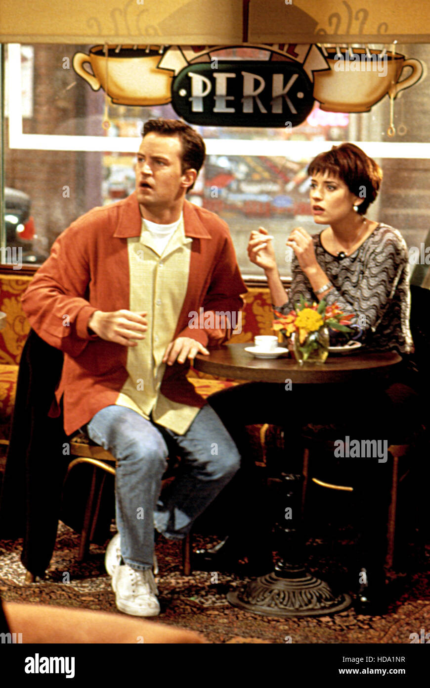 FRIENDS, Matthew Perry, Paget Brewster, 1994-present, yr. 4, (c)NBC ...
