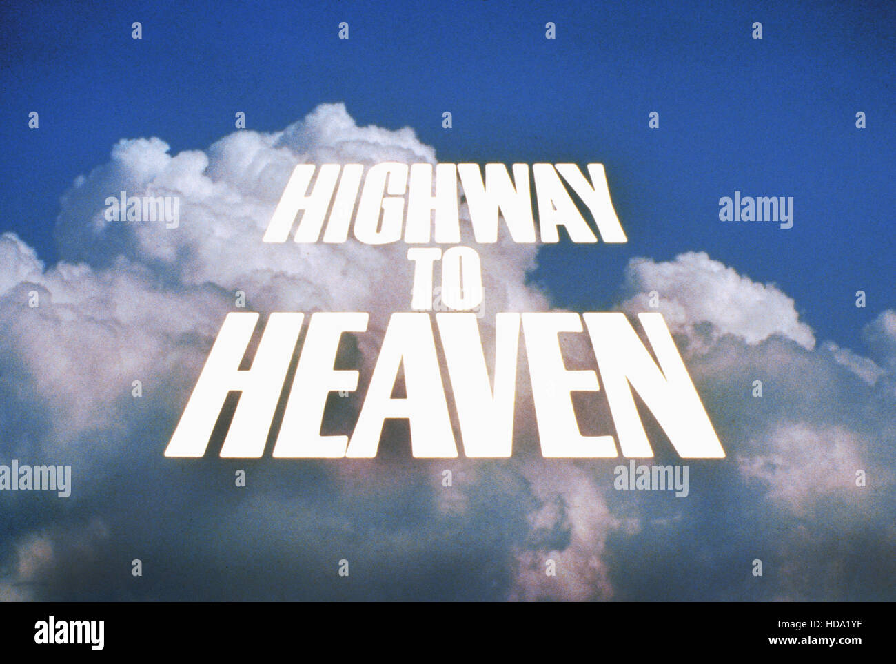 HIGHWAY TO HEAVEN, title card/logo, 1984-89. © NBC / Courtesy: Everett ...