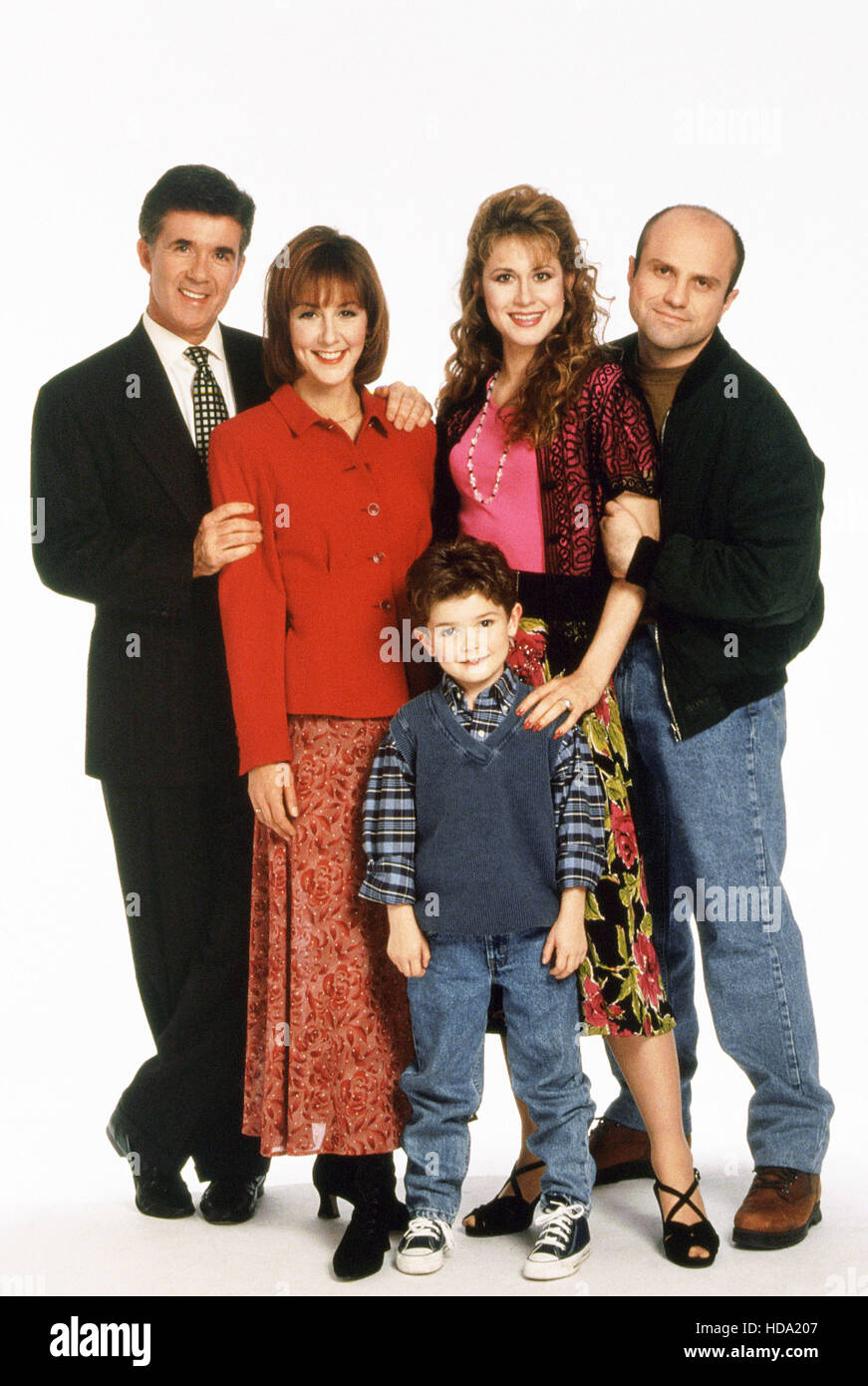 HOPE & GLORIA, (from left): Alan Thicke, Cynthia Stevenson, Robert ...