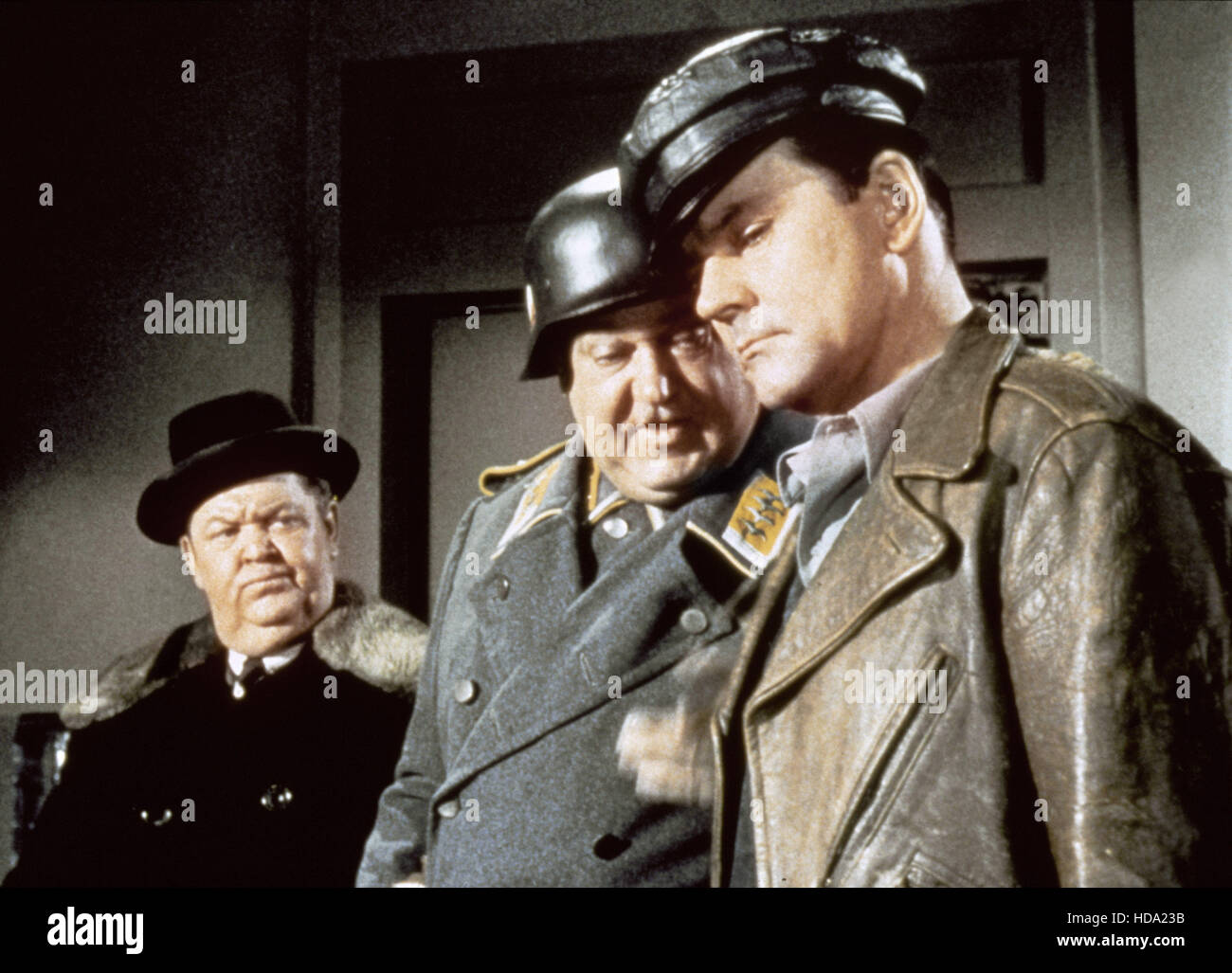 HOGAN'S HEROES, (from left): Hal Smith, John Banner, Bob Crane, 'The ...