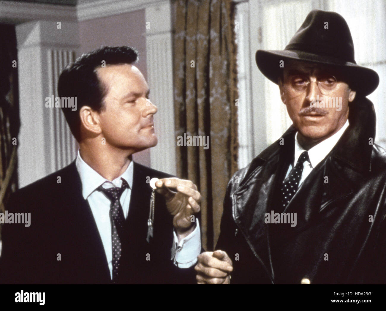 HOGAN'S HEROES, (from left): Bob Crane, John Dehner, 'A Tiger Hunt In ...