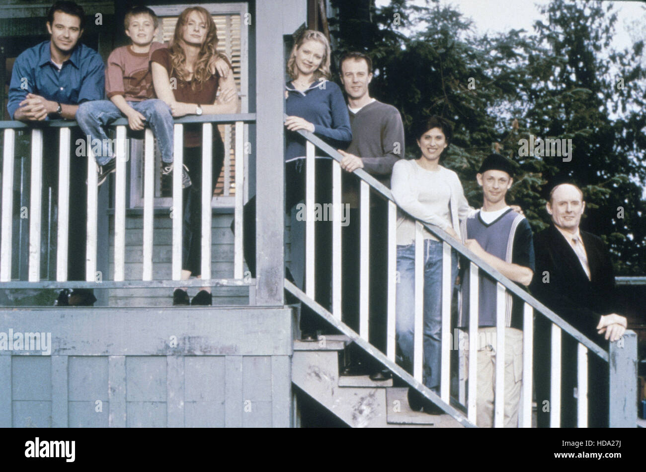HOPE ISLAND, from left: Cameron Daddo, Max Peters, Suki Kaiser, Allison ...