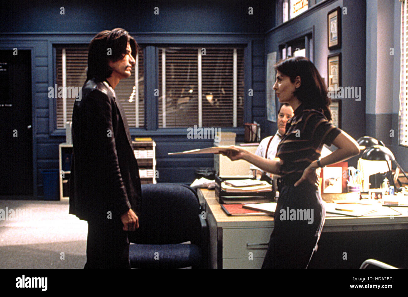 HOMICIDE: LIFE ON THE STREET, Joe Perry, Callie Thorne, 1993-99, episode 'Brotherly Love' aired ...