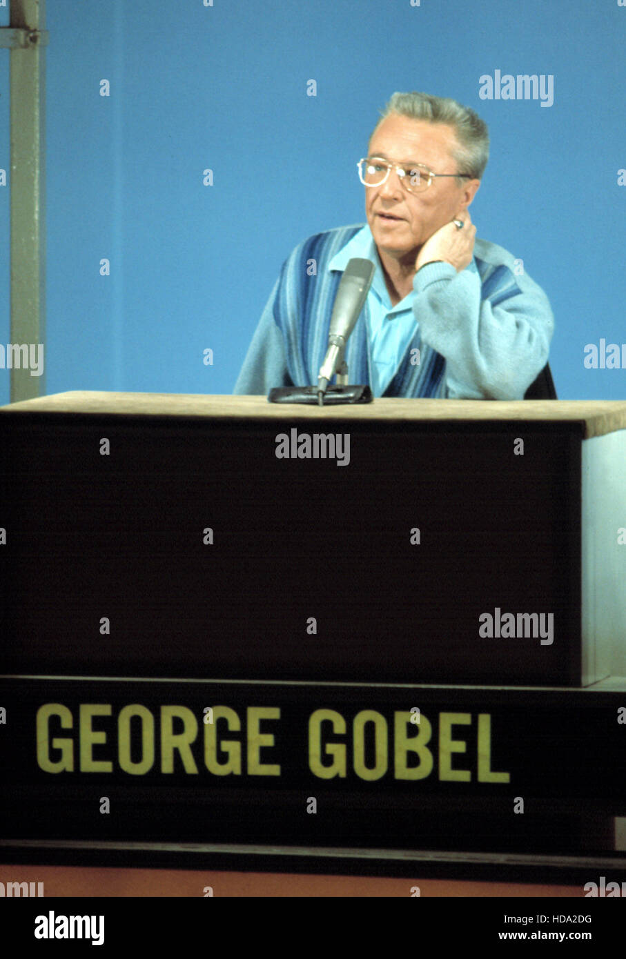 HOLLYWOOD SQUARES, George Gobel, 1966-82 Stock Photo - Alamy
