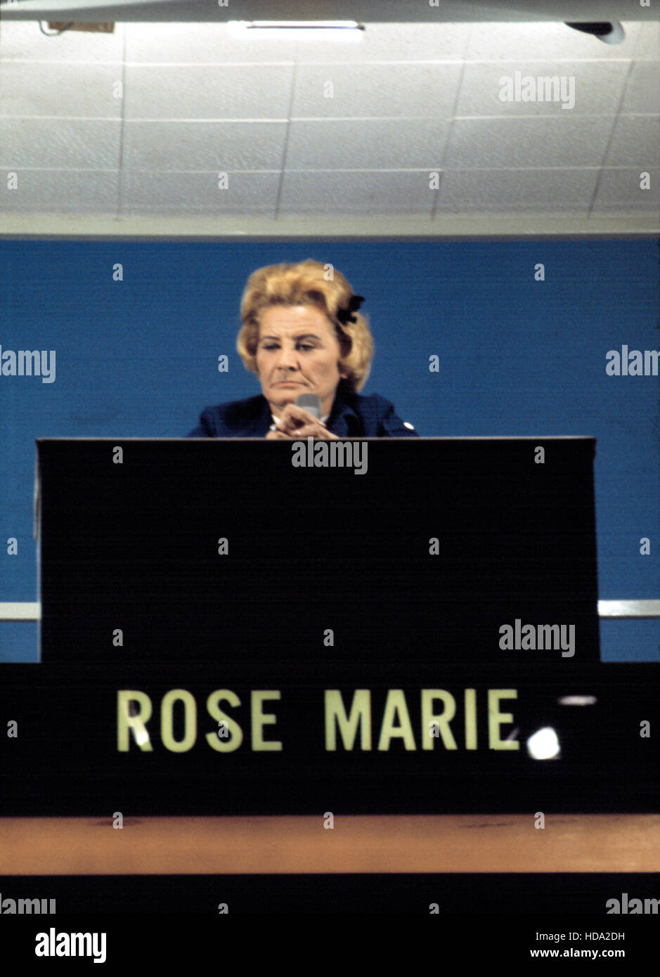 HOLLYWOOD SQUARES, Rose Marie, 1966-82 Stock Photo - Alamy
