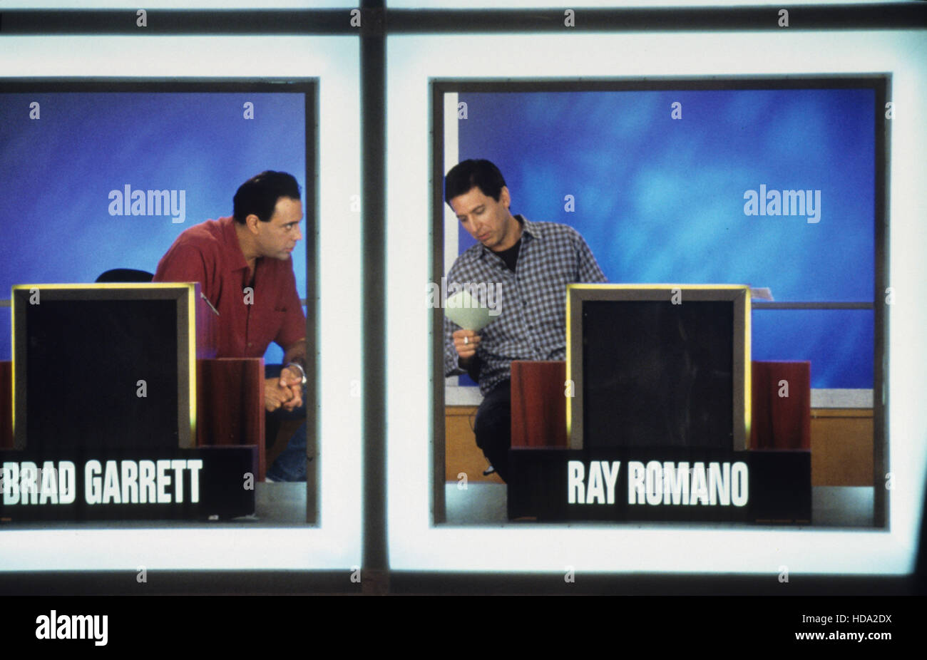 HOLLYWOOD SQUARES, (from left): Brad Garrett, Ray Romano, (2000), 1998 ...