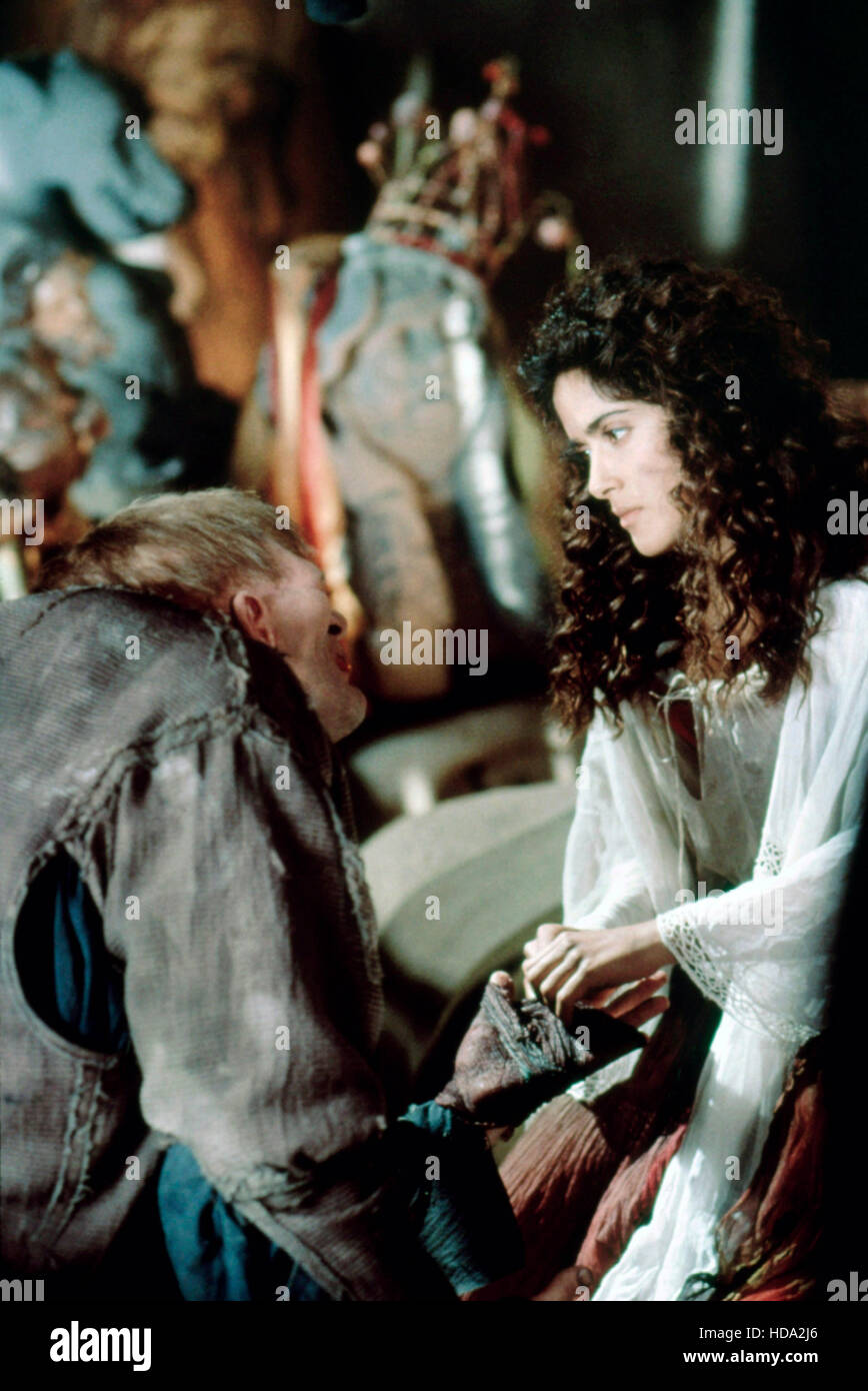 THE HUNCHBACK, (from left): Mandy Patinkin, Salma Hayek, 1997 ...