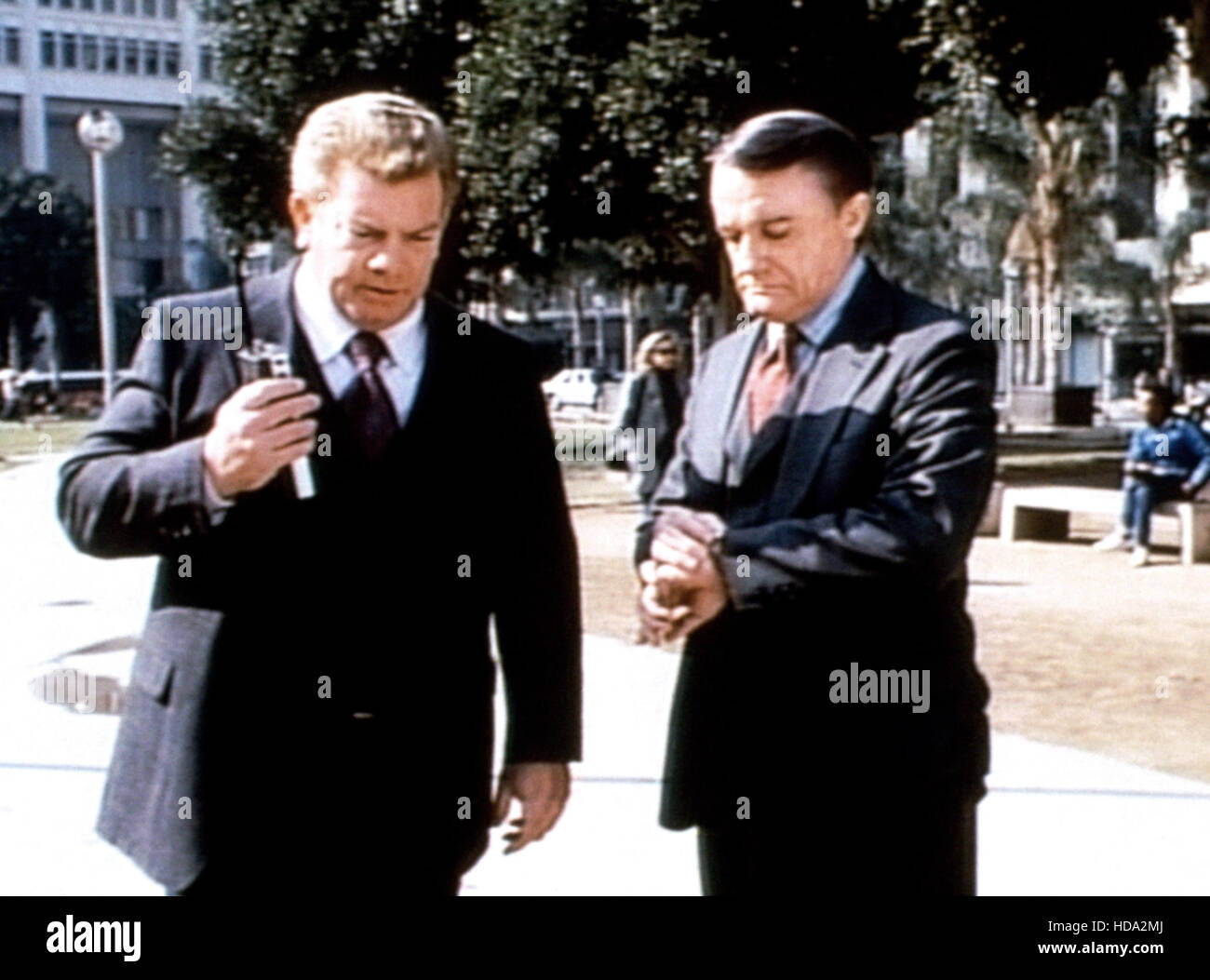 HUNTER, (from left): Charles Hallahan, Robert Vaughn, 'City Under Siege ...