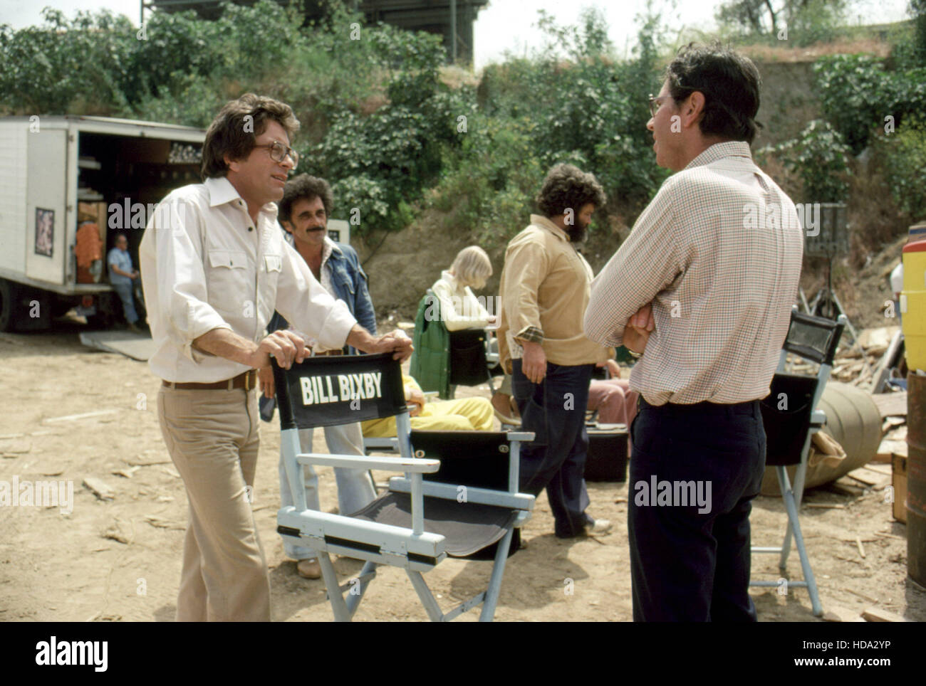 THE INCREDIBLE HULK, Bill Bixby on-set, (1979), 1978-82. © Universal ...