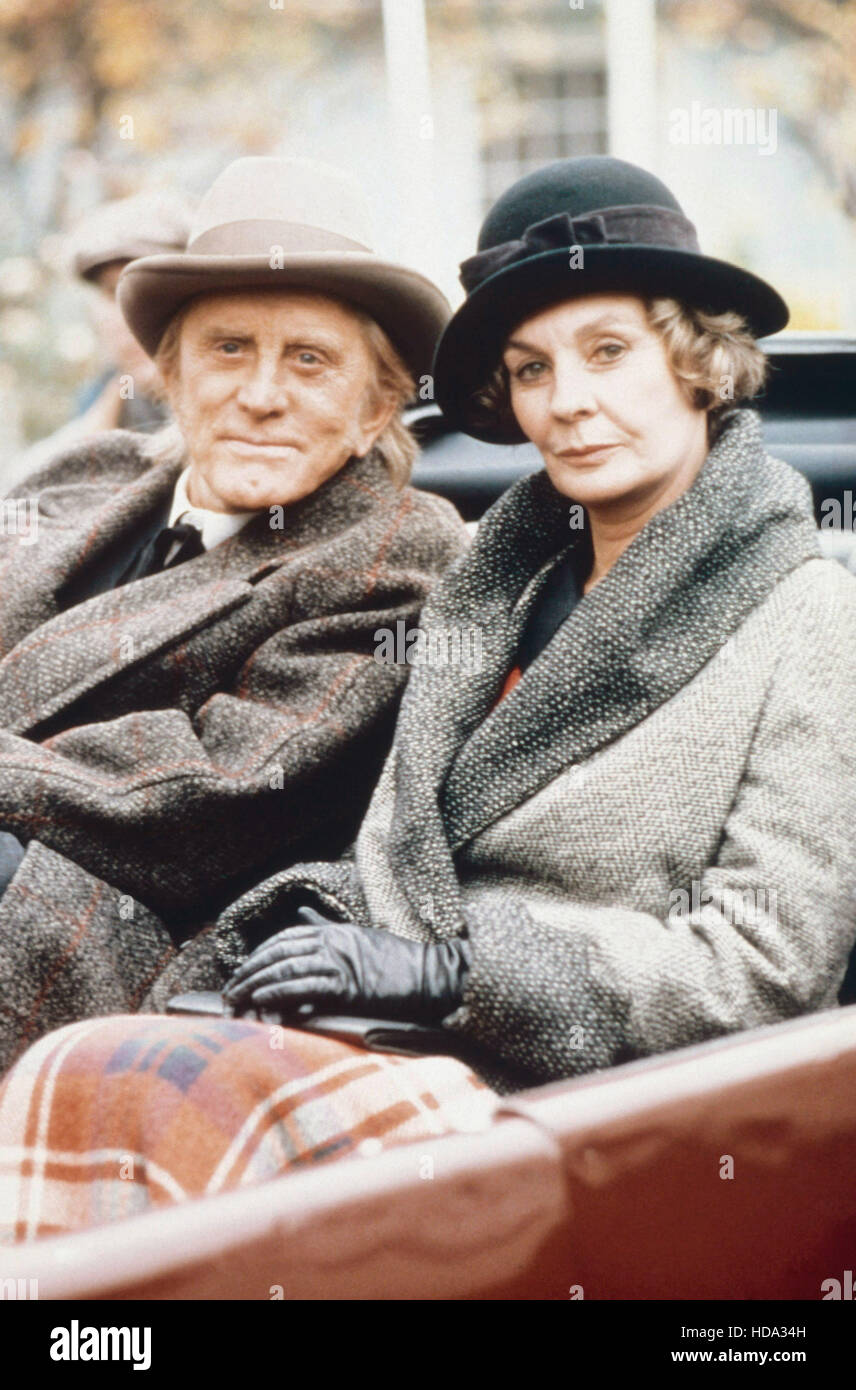 INHERIT THE WIND, from left: Kirk Douglas, Jean Simmons, 1988, © NBC ...