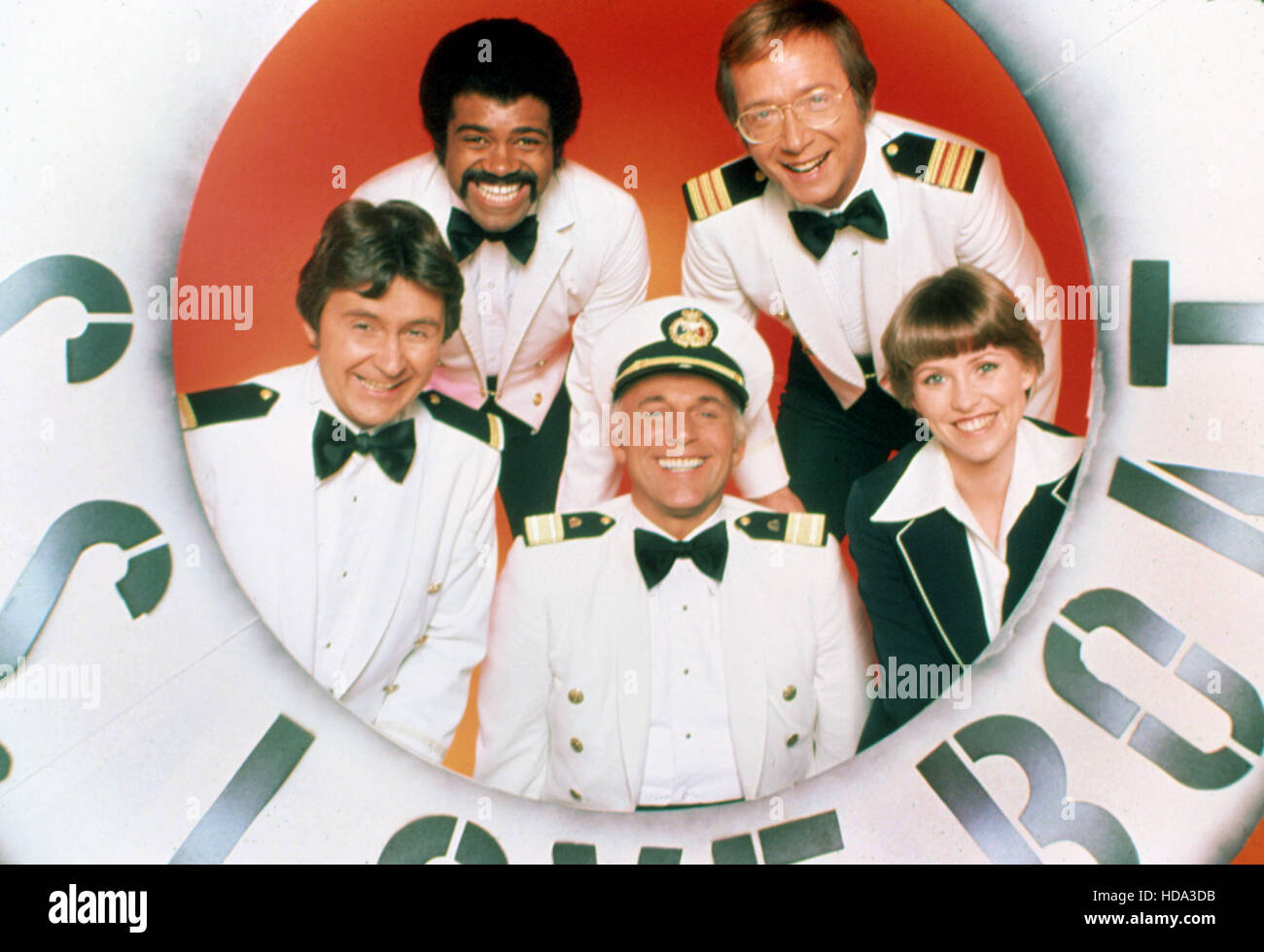 LOVE BOAT, Fred Grandy, Ted Lange, Gavin MacLeod, Bernie Koppel, Lauren ...