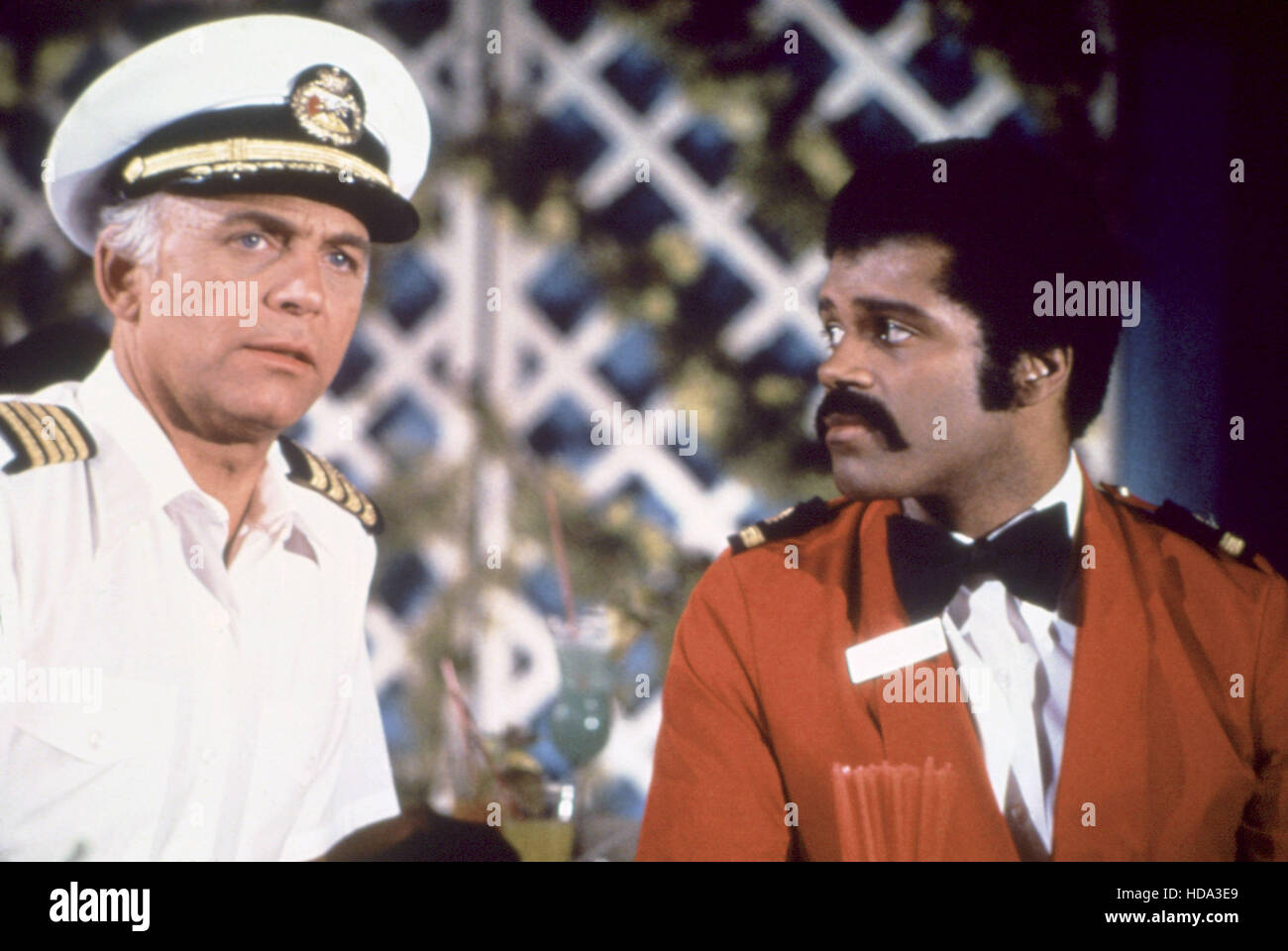 THE LOVE BOAT, Gavin MacLeod, Ted Lange, 1977-86 Stock Photo - Alamy