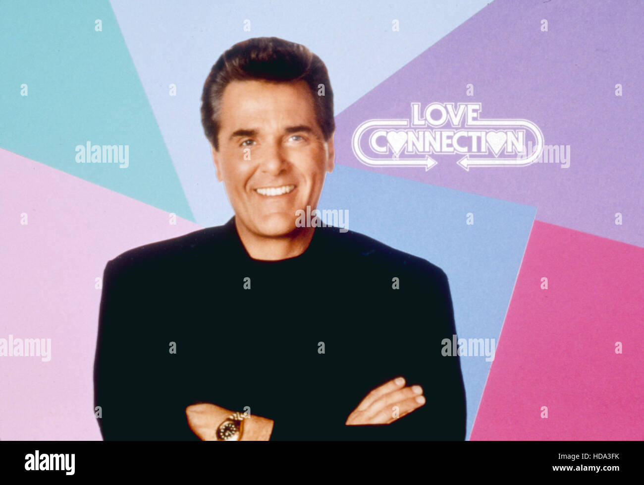 LOVE CONNECTION, Host Chuck Woolery, 1983-1999. © Lorimar Television ...