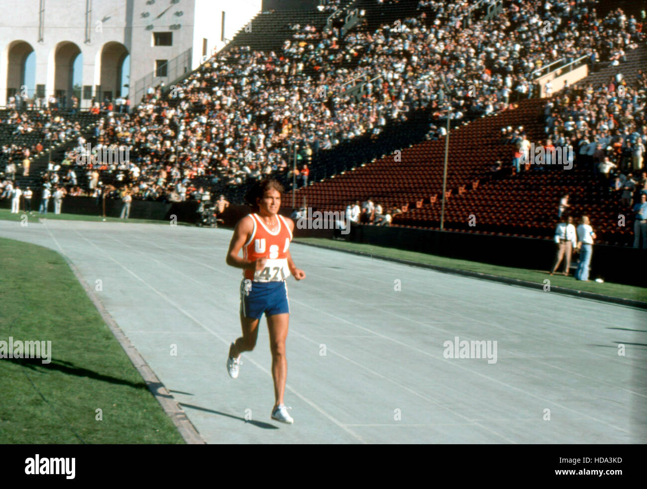 THE LONLIEST RUNNER, Michael Landon, 1976 Stock Photo - Alamy