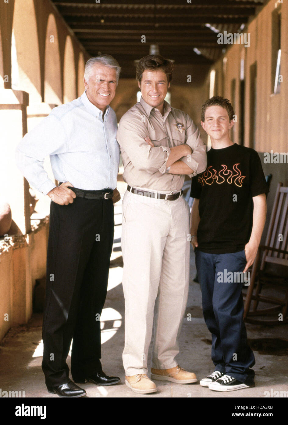 MANHATTAN AZ, (from left): Chad Everett, Brian McNamara, Vincent Berry ...