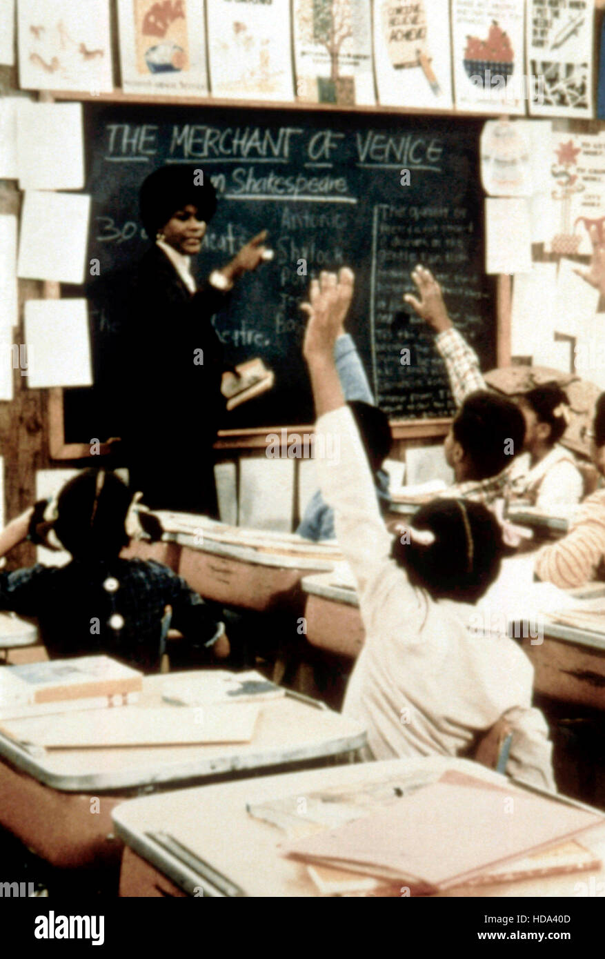 THE MARVA COLLINS STORY, Cicely Tyson (standing), 1981. © Warner Bros ...
