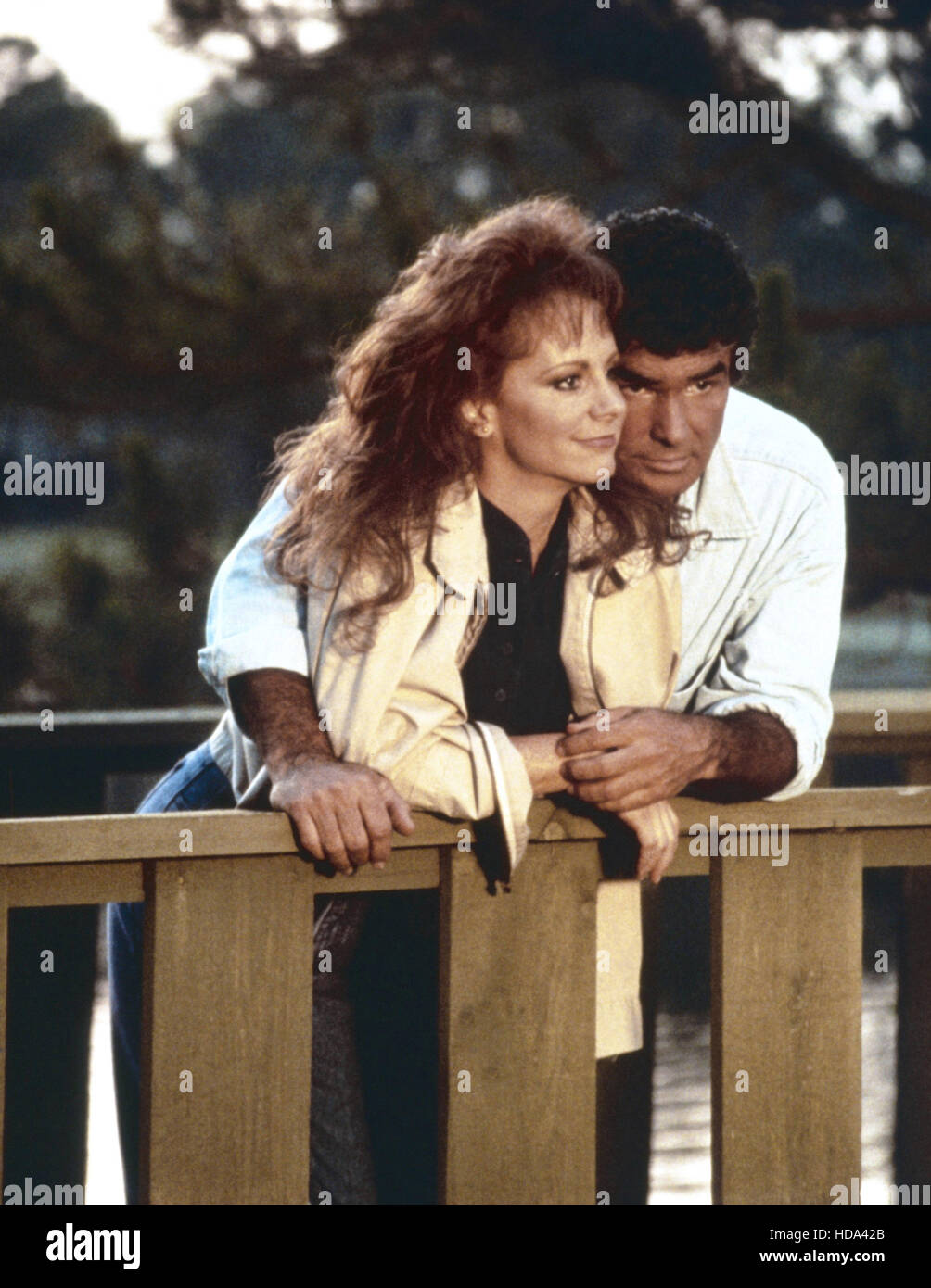 THE MAN FROM LEFT FIELD, from left: Reba McEntire, Burt Reynolds, 1993 ...