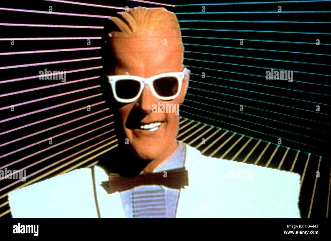 MAX HEADROOM, Matt Frewer, 1987 Stock Photo - Alamy