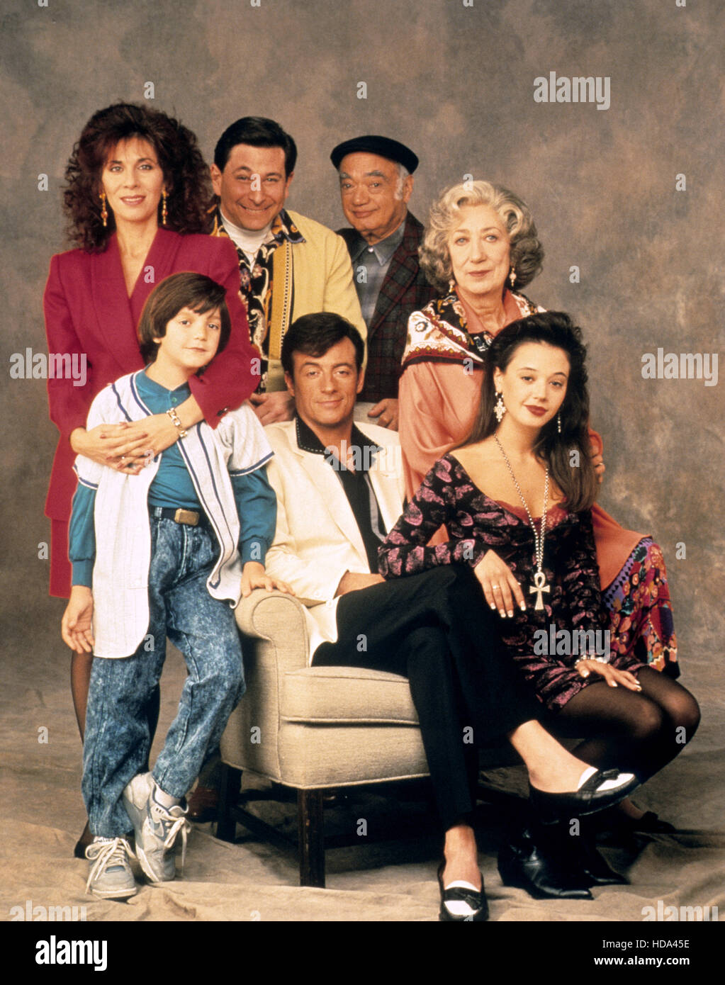 THE MAN IN THE FAMILY, (clockwise from top left): Anne De Salvo, Don ...