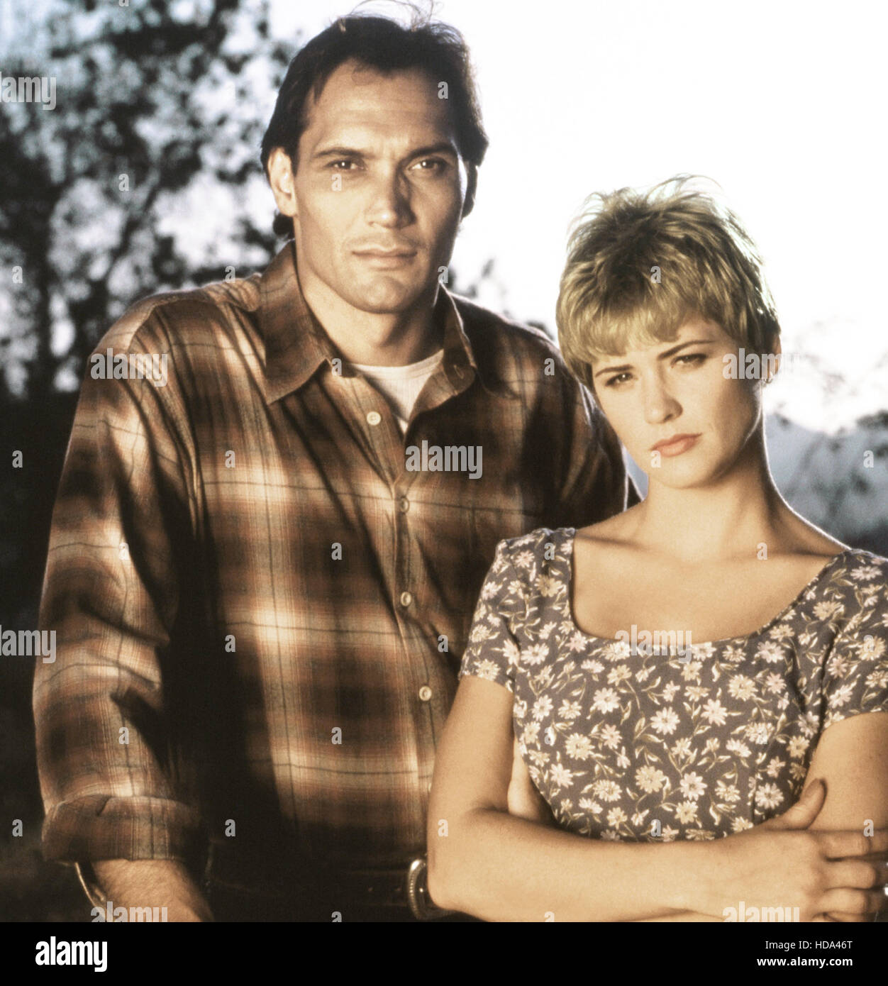 MARSHAL LAW, (from left): Jimmy Smits, Kristy Swanson, 1996. © Showtime ...