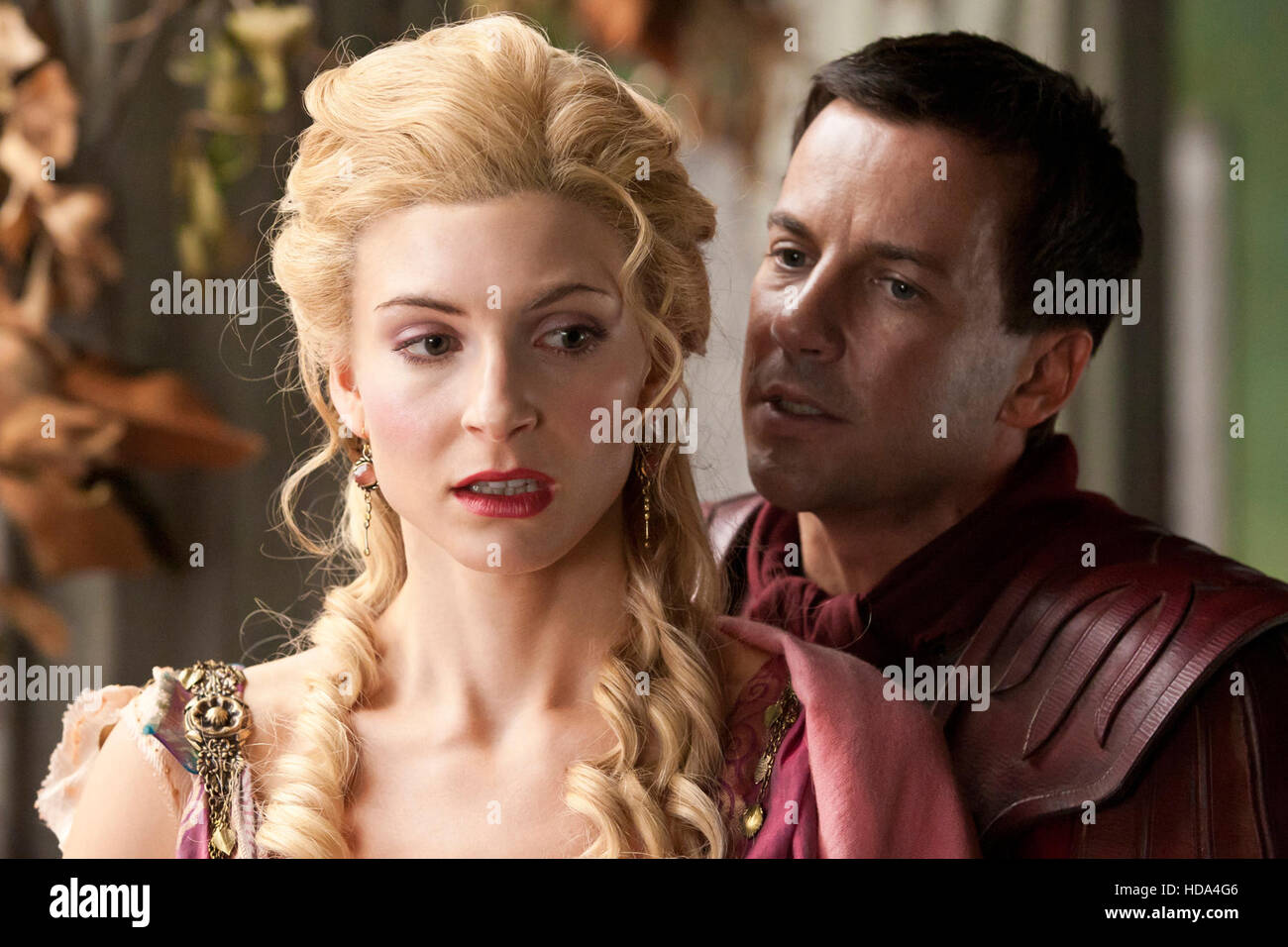 SPARTACUS: VENGEANCE (aka SPARTACUS: BLOOD & SAND), from left: Viva ...