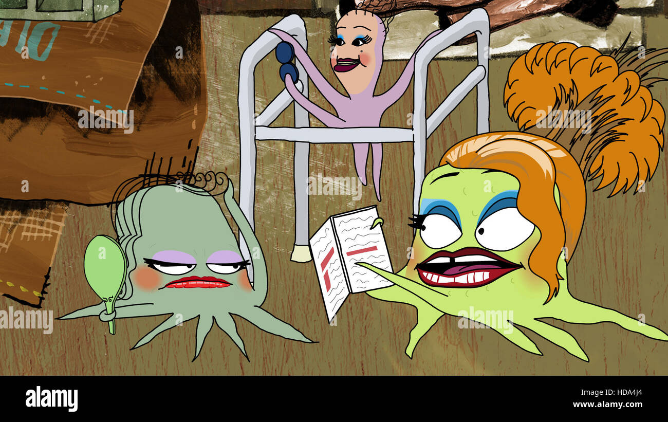 SQUIDBILLIES, (from left): Early Cuyler (left), Ruby Jean 'Granny ...