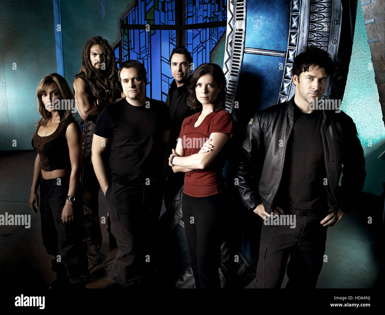 STARGATE: ATLANTIS, Rachel Luttrell, Jason Momoa, David Hewlett, Paul ...