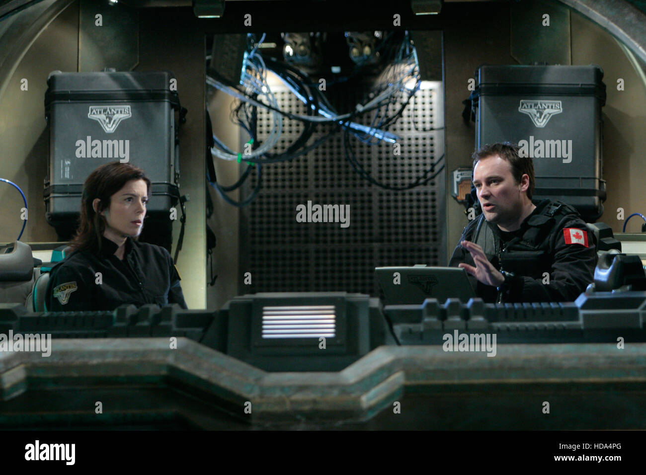 STARGATE: ATLANTIS, Torri Higginson, David Hewlett, 'Lifeline', (Season ...