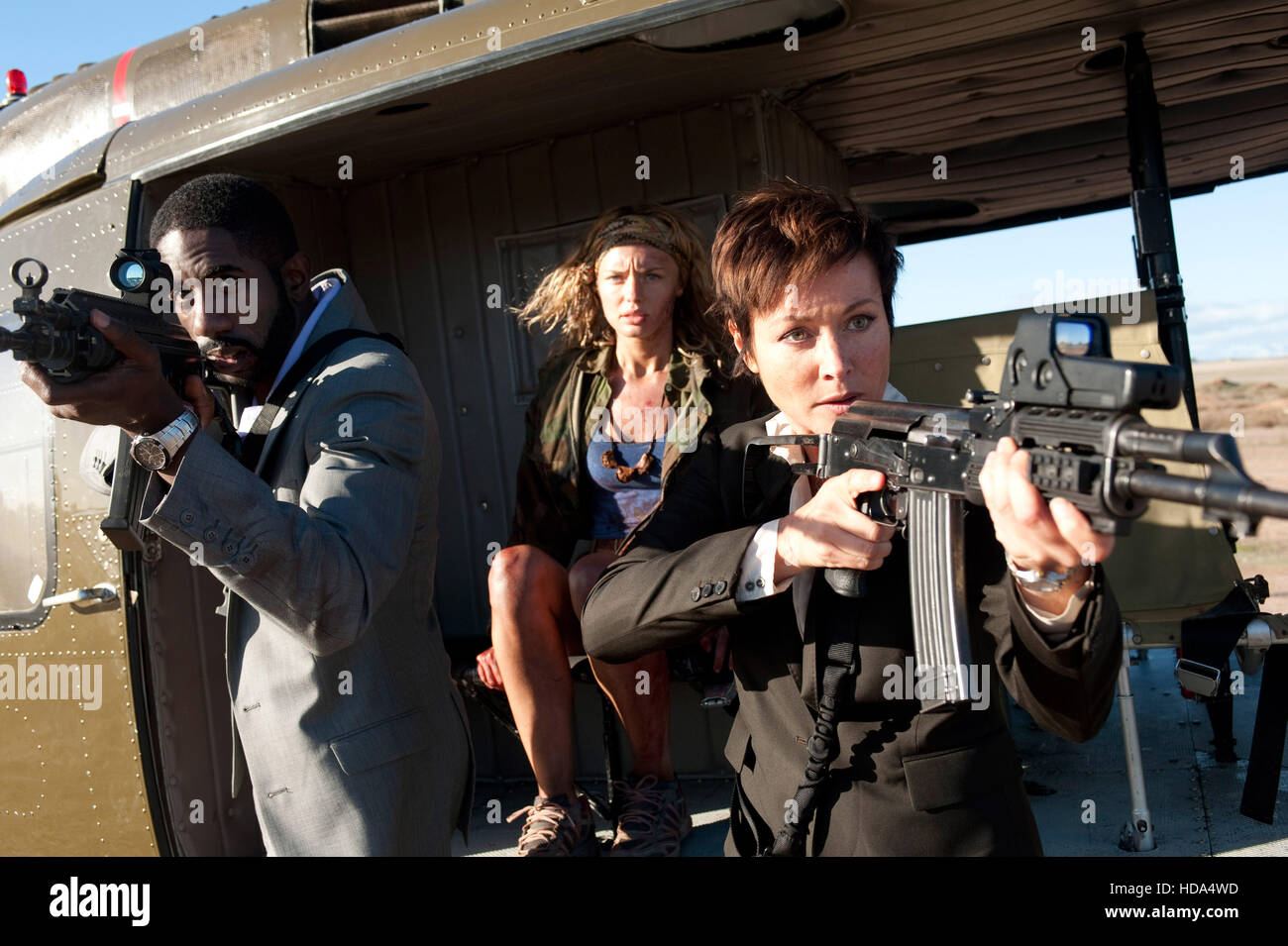 STRIKE BACK, l-r: Rhashan Stone, Laura Haddock, Amanda Mealing, (Season ...