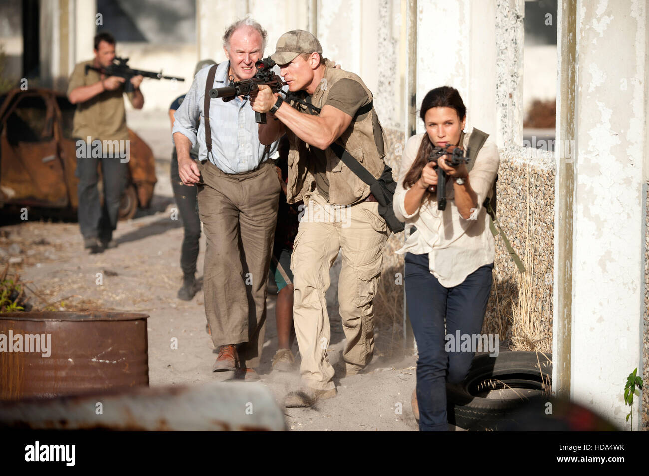 STRIKE BACK, (from left): Tim Pigott-Smith, Sullivan Stapleton, Rhona ...