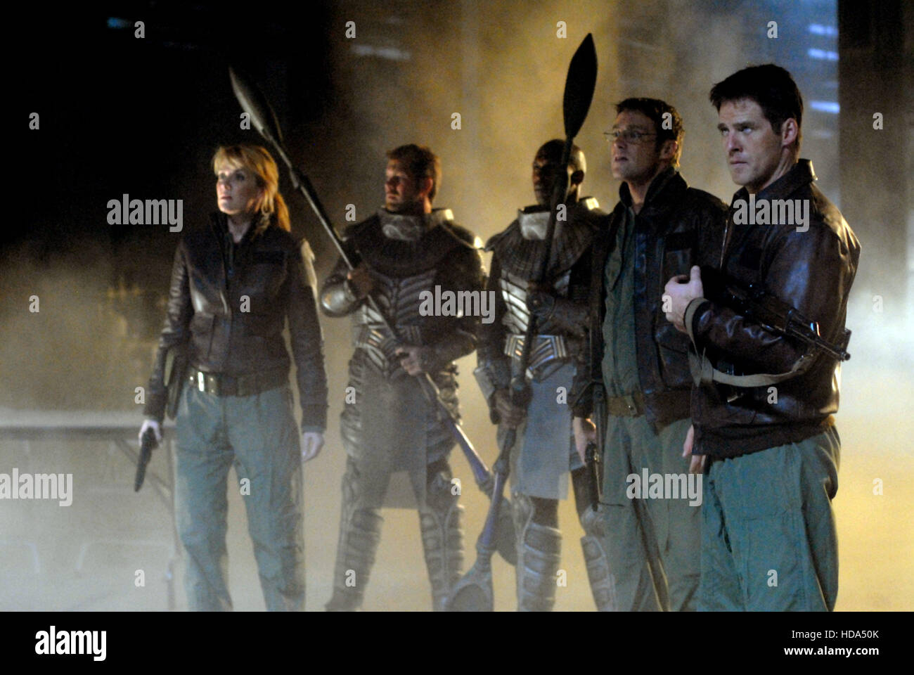 STARGATE: CONTINUUM, Amanda Tapping (left), Michael Shanks (2nd from ...