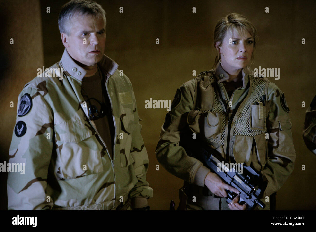 STARGATE: CONTINUUM, (from left): Richard Dean Anderson, Amanda Tapping ...
